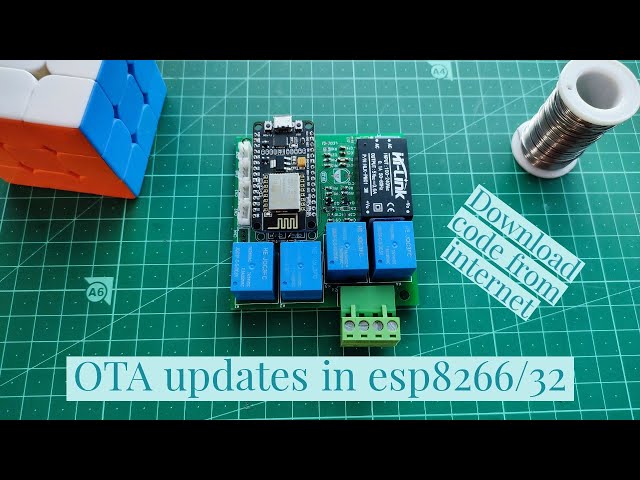 OTA Updates on ESP8266 and ESP32 | Home Automation Board with OTA ... OTA Updates on ESP8266 and ESP32 | Home Automation Board with OTA ...